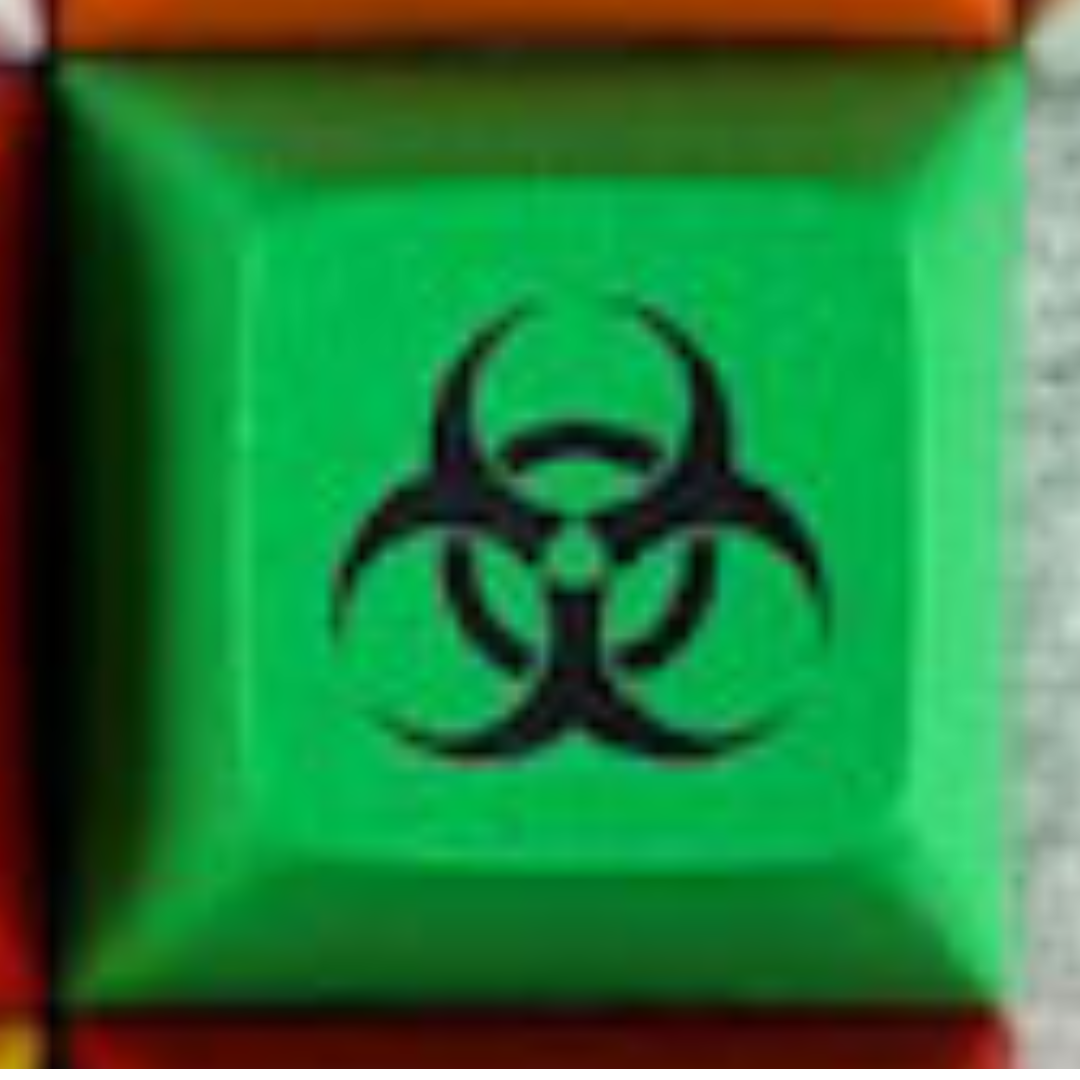 DSA Biohazard Novelty Keycap – Signature Plastics